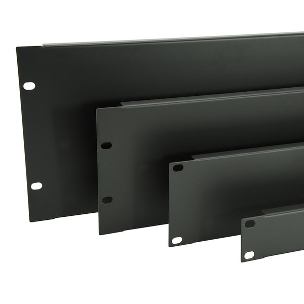 3u Aluminium Flanged Blanking Panel | Flightcase Fittings